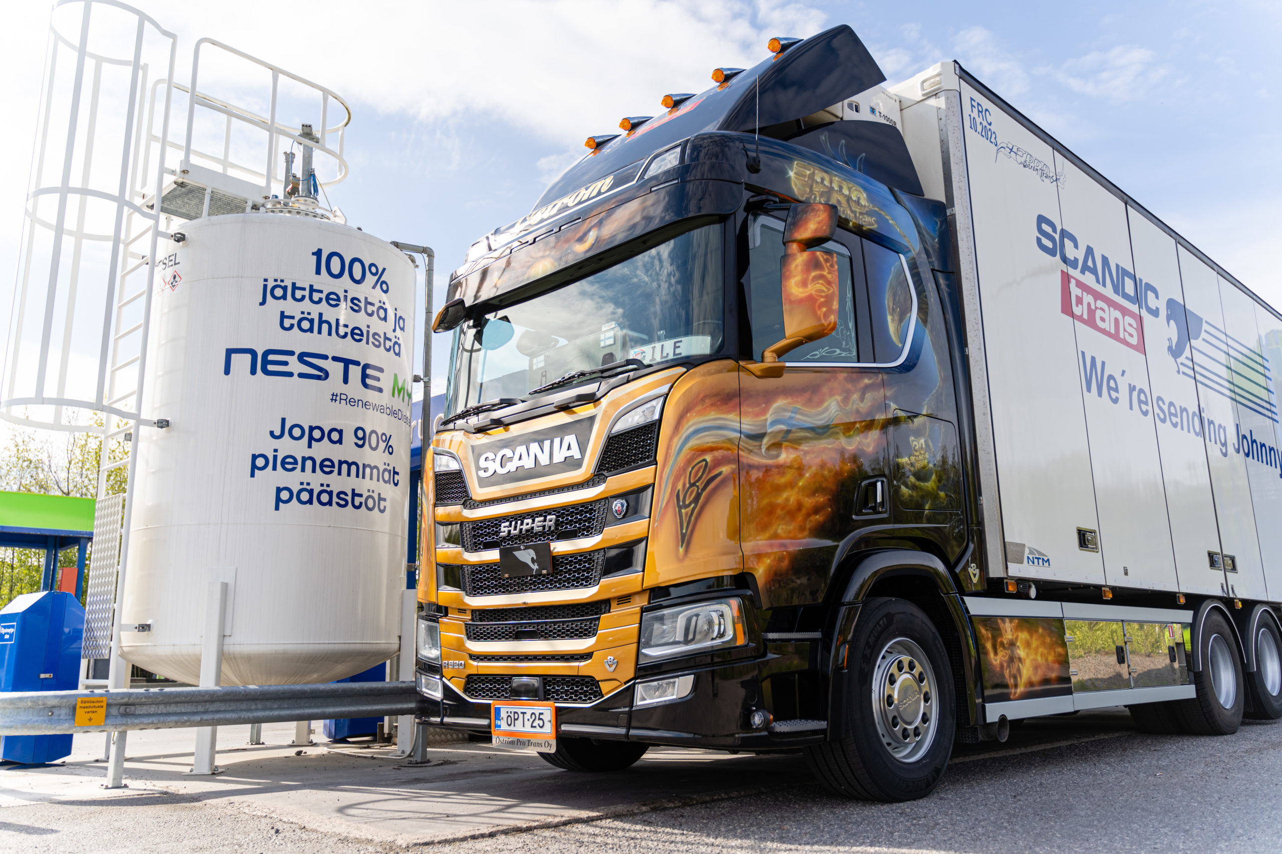 Reporting the impact of supplies on emissions ' Scandic Trans